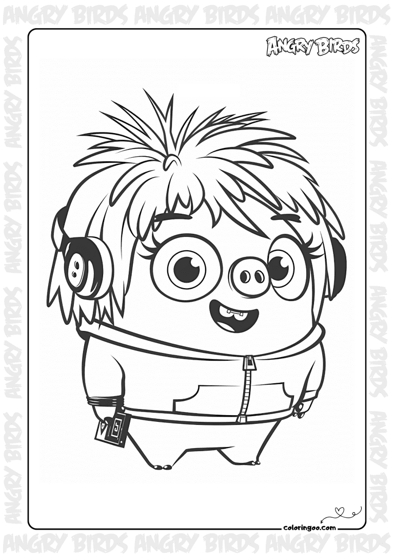 Angry Birds Coloring Pages - COLORINGOO.COM