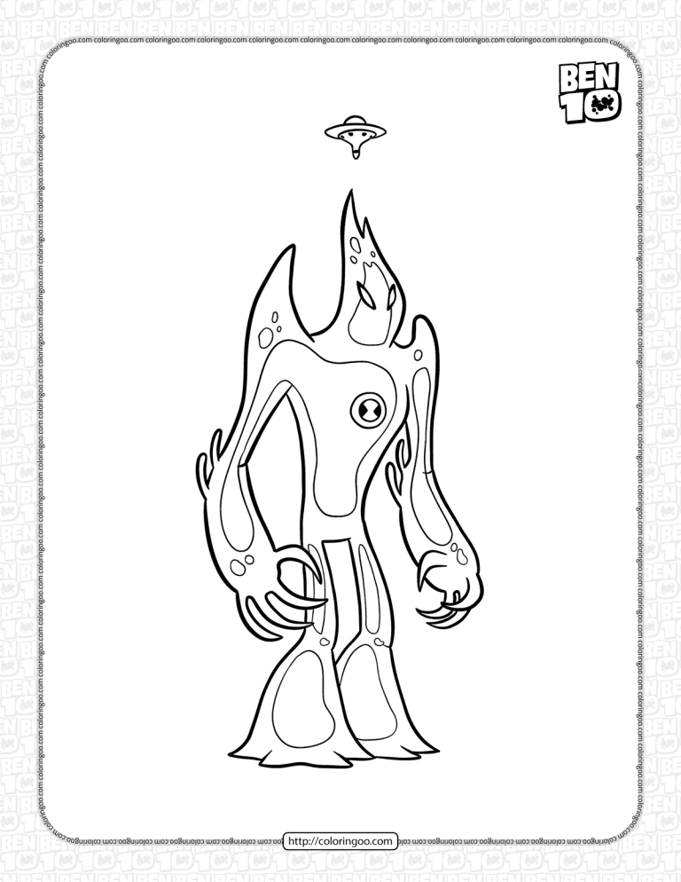 Fasttrack Omniverse Classic Coloring Page
