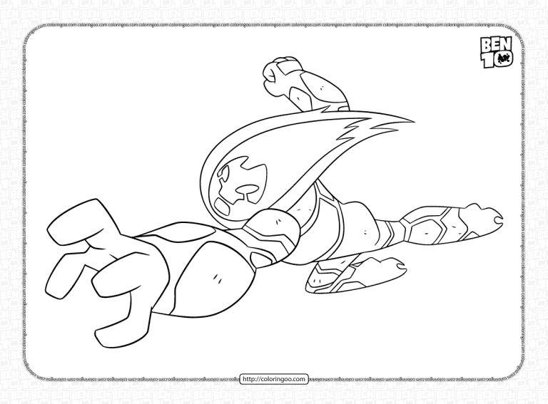 Free Printable Swampfire Omniverse Coloring Page