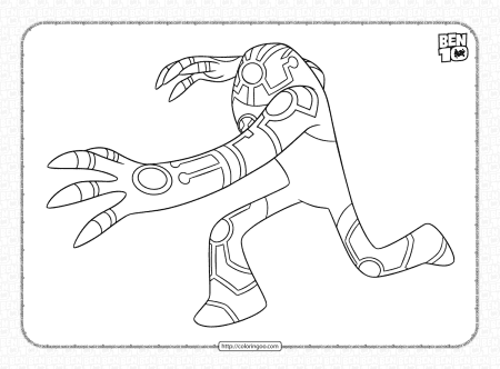 Upchuck Omniverse Coloring Page