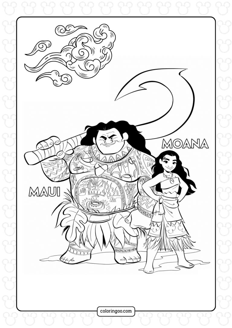 Maui and Moana