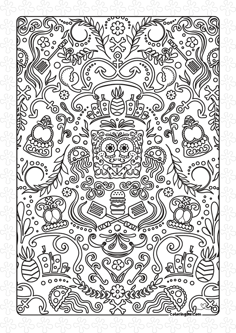 Spongebob Coloring Sheets