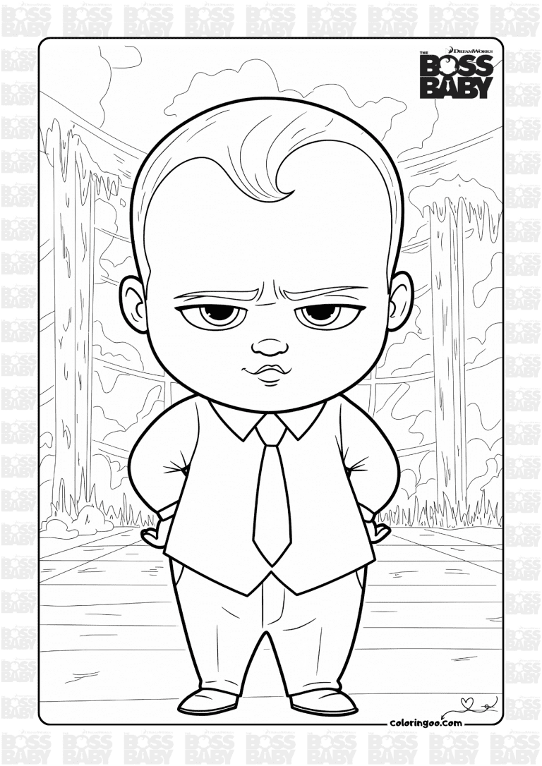 Free The Boss Baby Printables